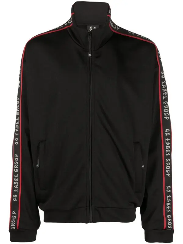44 LABEL GROUP Logo-tape High-neck Bomber Jacket