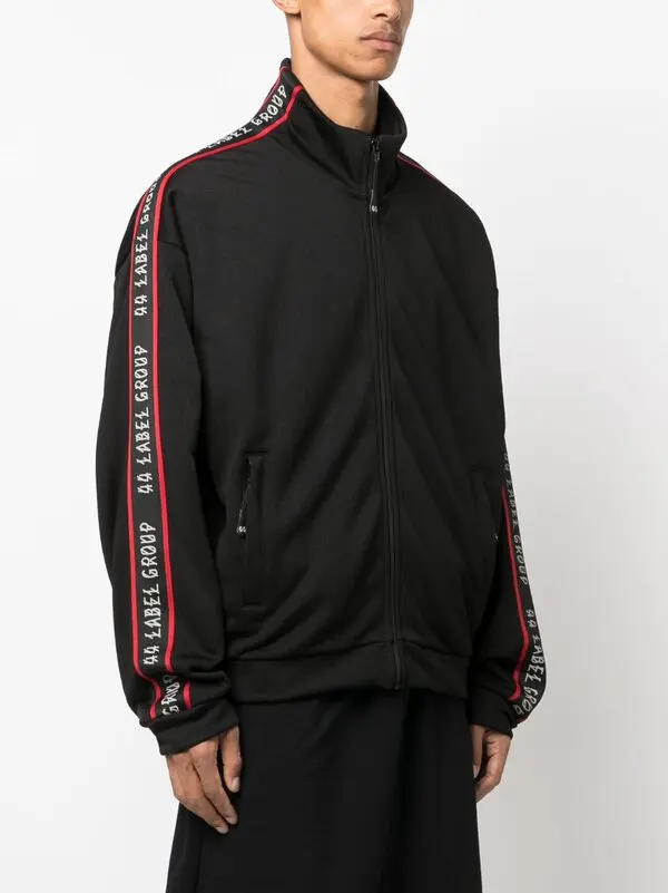 44 LABEL GROUP Logo-tape High-neck Bomber Jacket