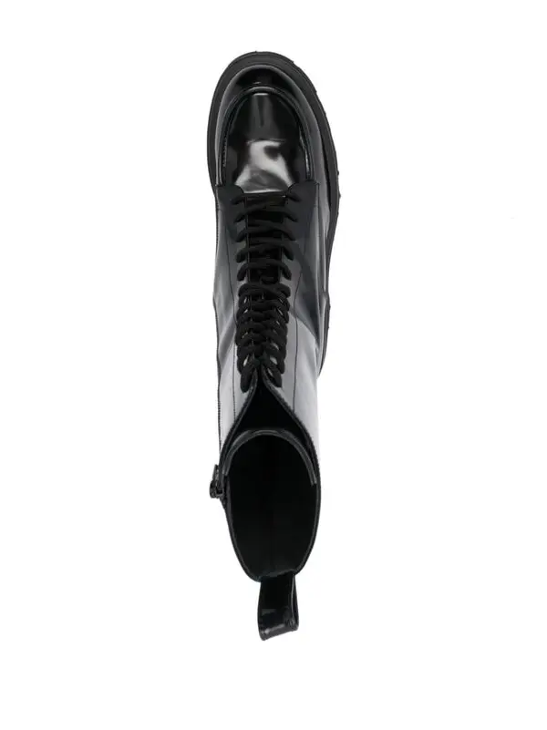 MSGM Lace-up Ankle-high Boots