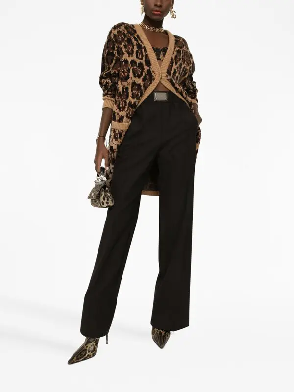 Dolce & Gabbana High-waisted Flared Trousers