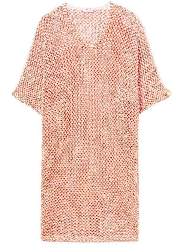 white christmas dresses Emilio Pucci Sleeveless Crochet Maxi Dress Navy Cotton Size Large –  Celebrity Owned main image 0