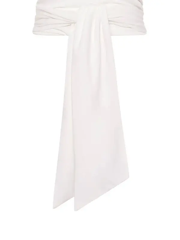 NICHOLAS Shina Ruched Halterneck Top