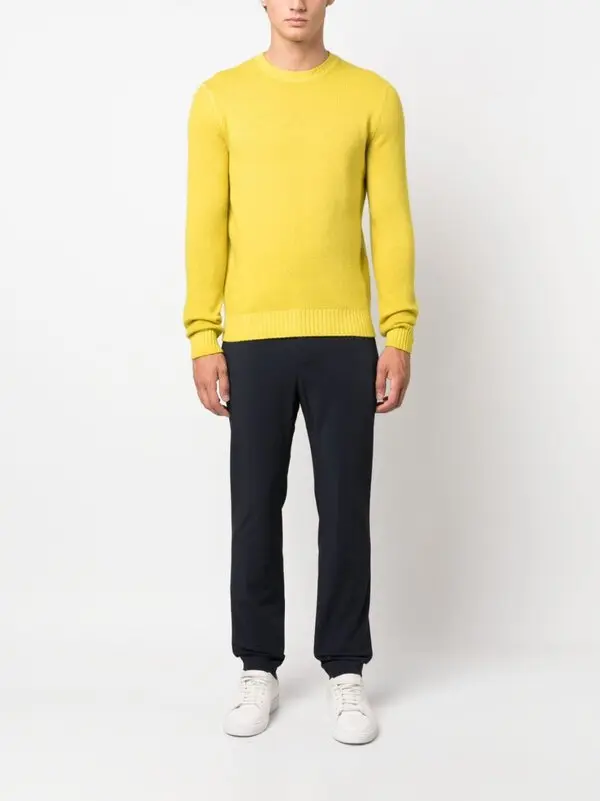 PT TORINO Straight-leg Tailored Trousers - Blue