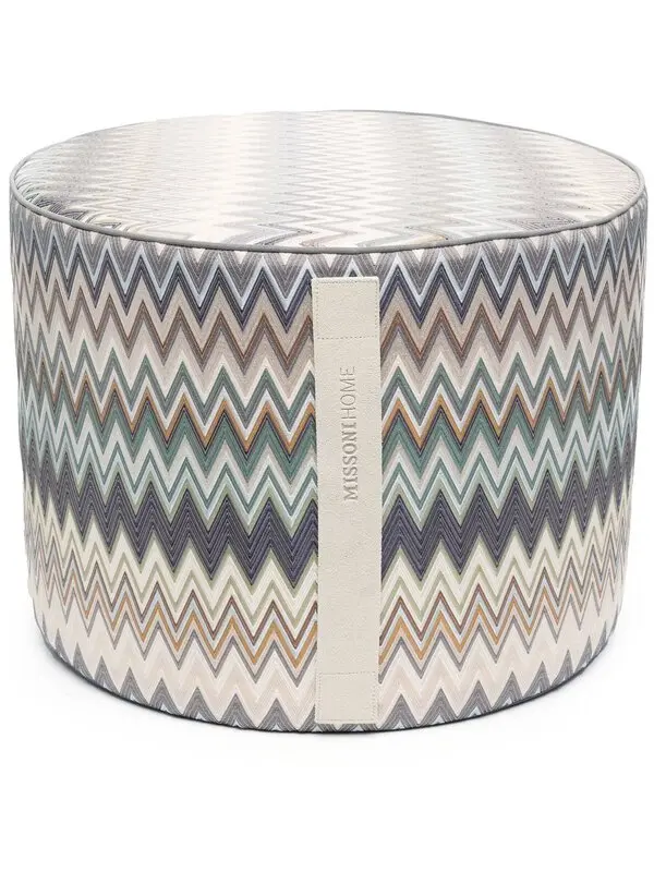 Missoni Stripe-pattern Foot Stool