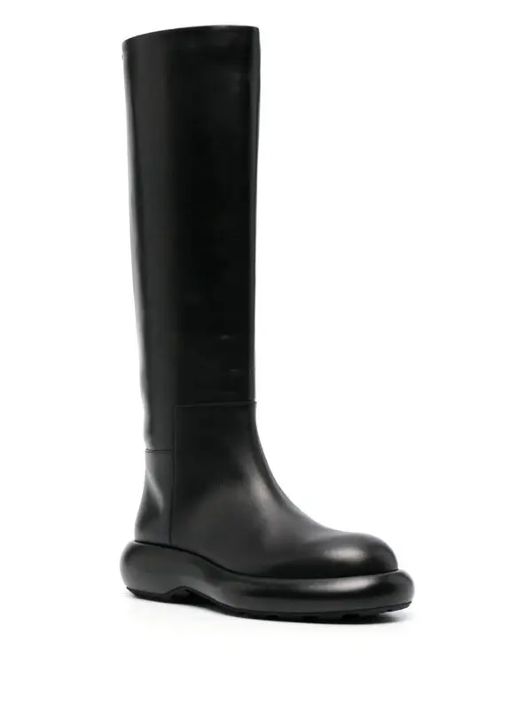 JIL SANDER Knee-high Leather Boots