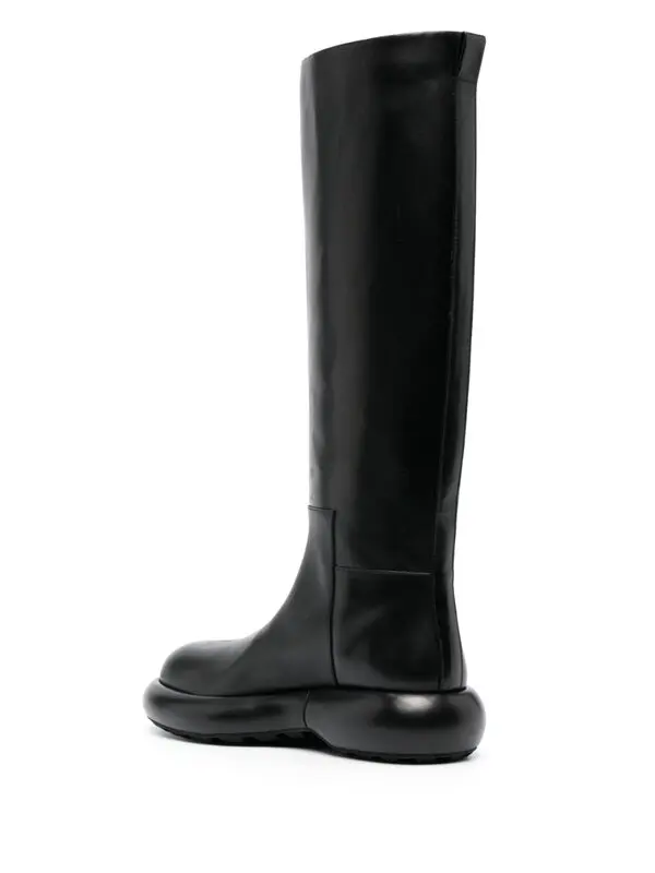 JIL SANDER Knee-high Leather Boots