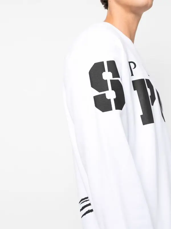 PLEIN SPORT Logo-print Cotton Sweatshirt