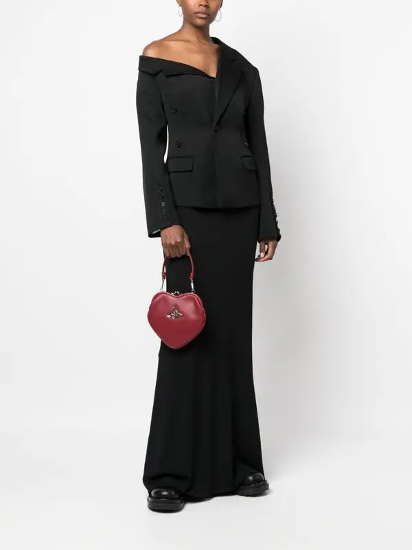 VIVIENNE WESTWOOD Belle Orb-plaque Clutch Bag