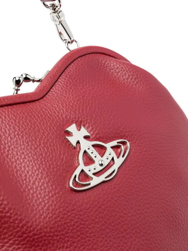VIVIENNE WESTWOOD Belle Orb-plaque Clutch Bag