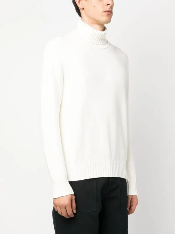 Stone Island Compass-motif Roll-neck Jumper