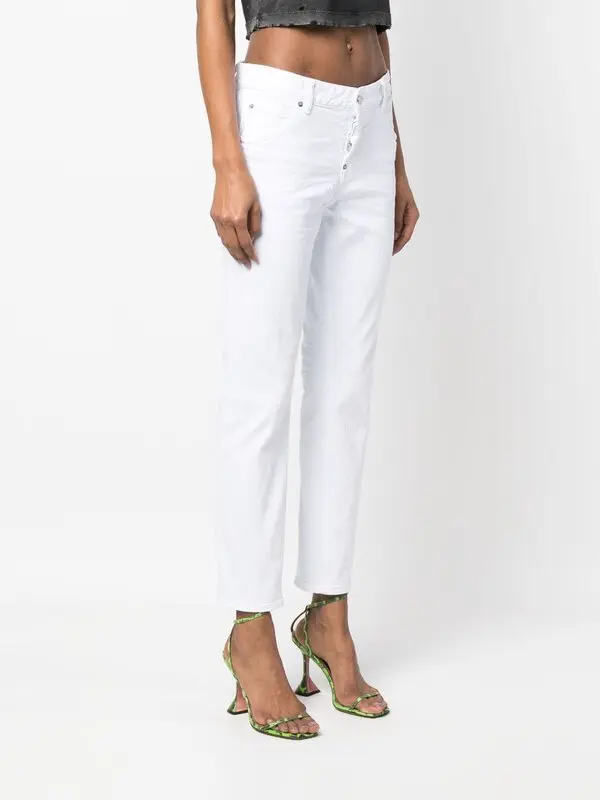Dsquared2 Straight-leg Cropped Jeans