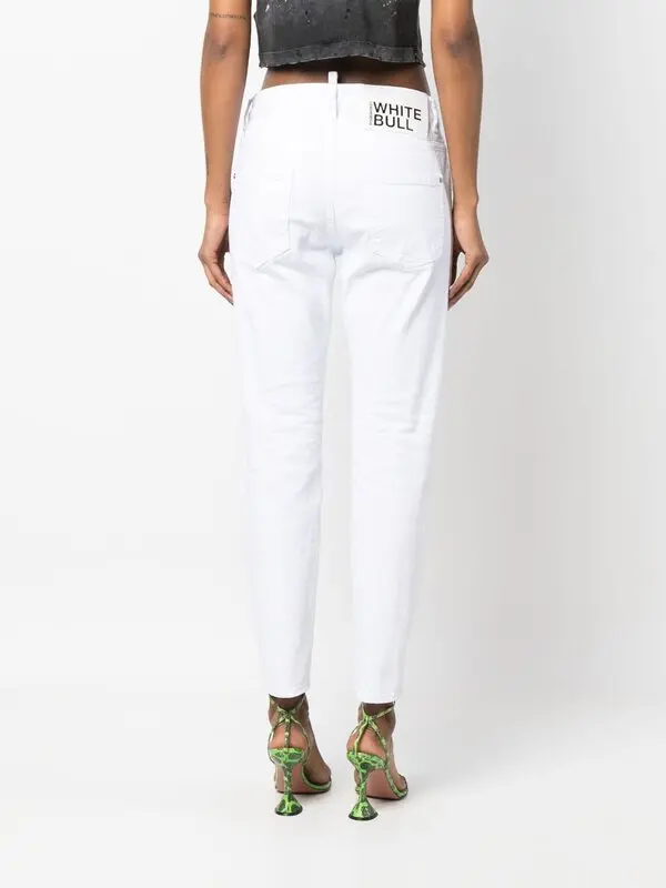 Dsquared2 Straight-leg Cropped Jeans