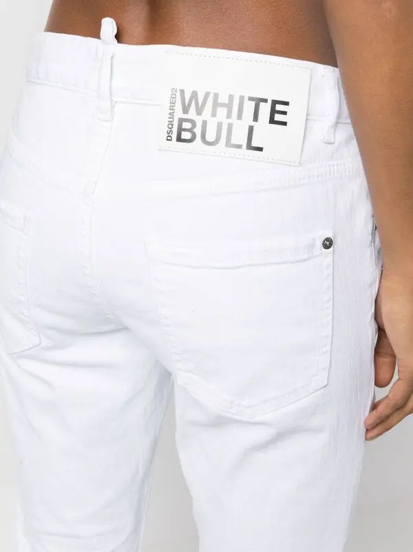 Dsquared2 Straight-leg Cropped Jeans