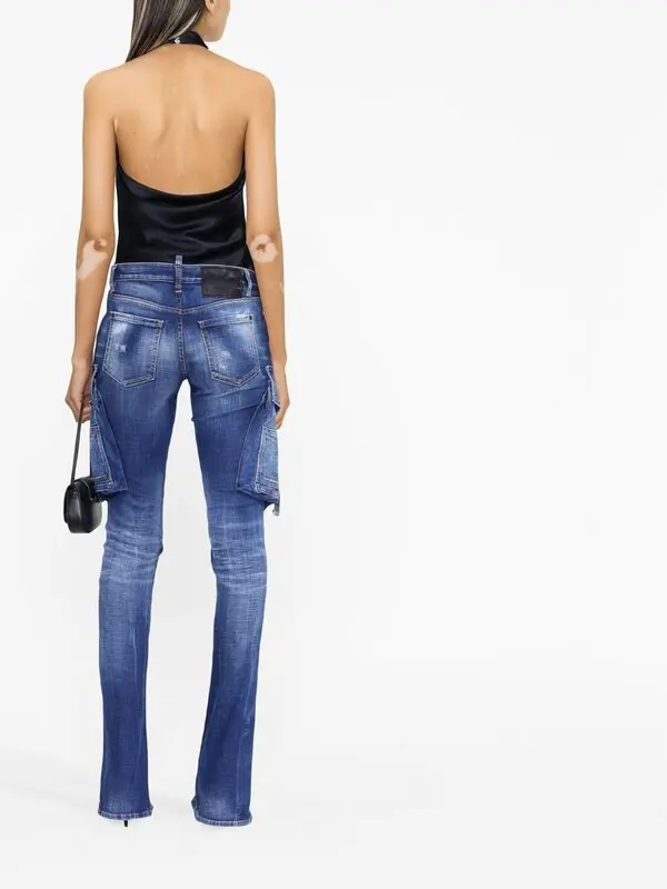 Dsquared2 Cargo Flared Jeans
