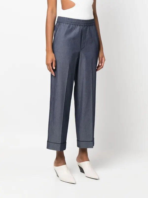 10 CORSO COMO Straight-leg Cropped Trousers