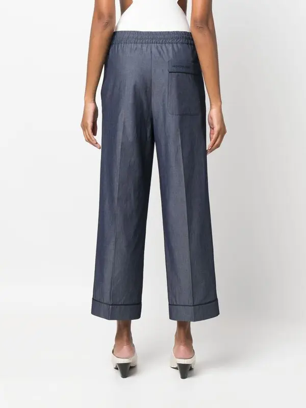 10 CORSO COMO Straight-leg Cropped Trousers