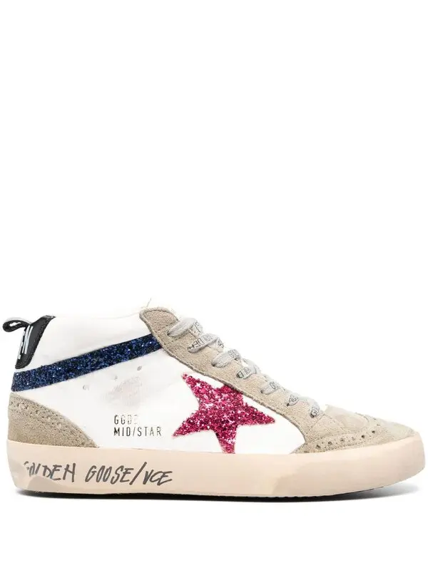 GOLDEN GOOSE Mid Star High-top Sneakers