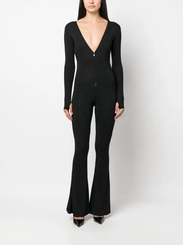 Patrizia Pepe Rhinestone-embellished Jumpsuit