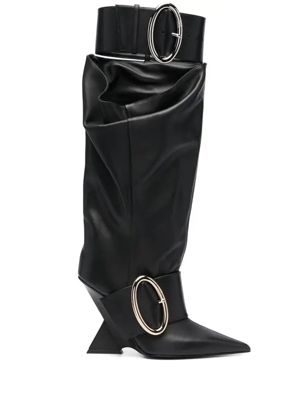 Attico Dada 100mm Slouchy Boots