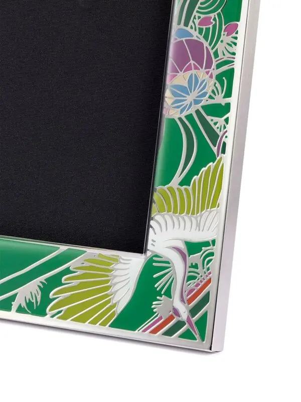 Shanghai Tang Graphic-print Stainless-steel Photo Frame