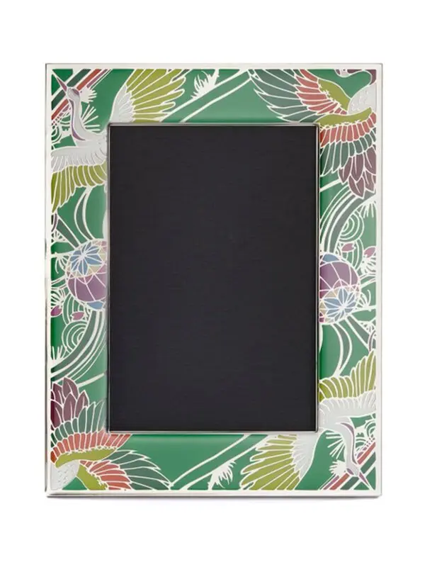 Shanghai Tang Graphic-print Stainless-steel Photo Frame