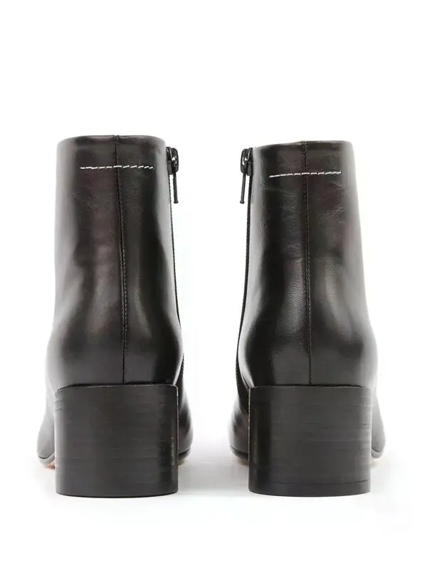 MAISON MARGIELA Anatomic 45mm Ankle Boots - Black