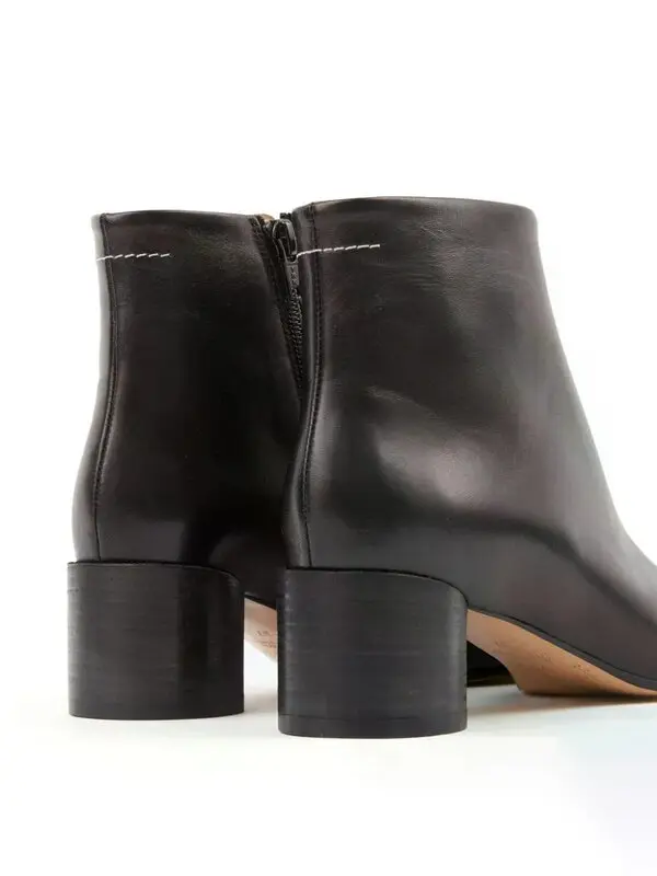 MAISON MARGIELA Anatomic 45mm Ankle Boots - Black