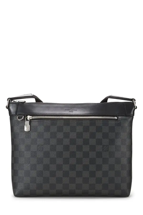 LOUIS VUITTON Damier Graphite Mick Nm Messenger Bag - Black