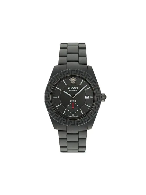 Versace Dv One Automatic 43mm Watch - Black