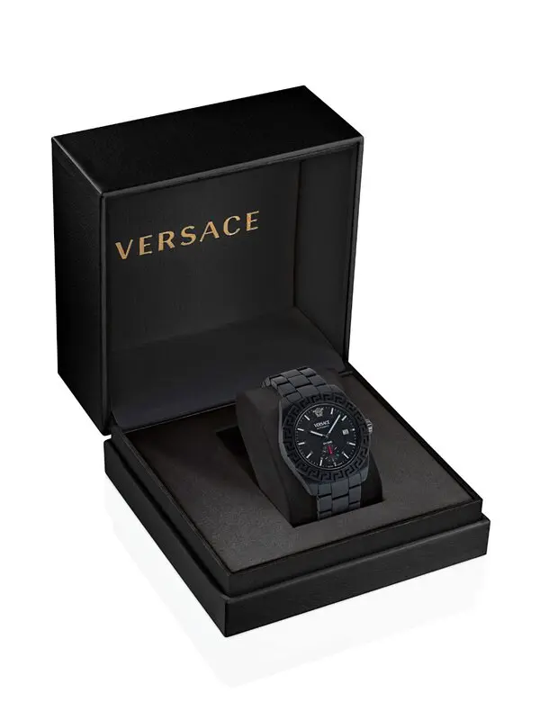 Versace Dv One Automatic 43mm Watch - Black