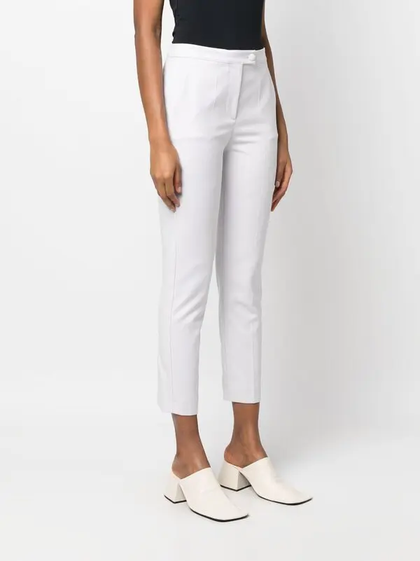 Patrizia Pepe Cropped Tapered Trousers