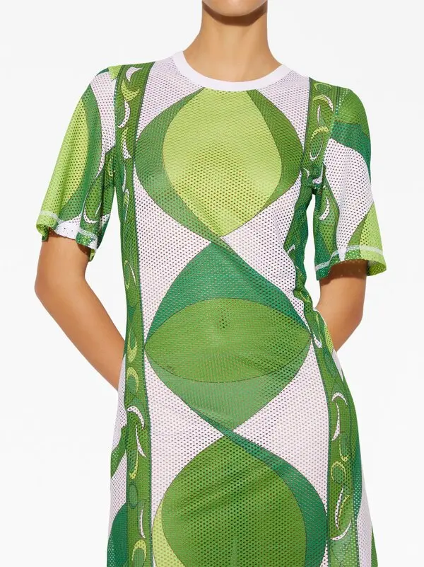 Emilio Pucci Graphic-print Mini Dress