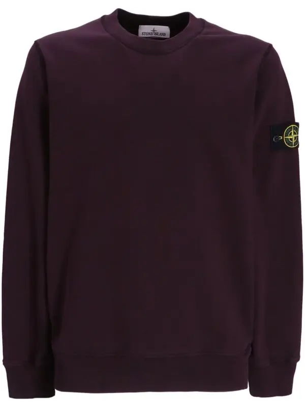 Stone Island Compass-motif Cotton Sweatshirt
