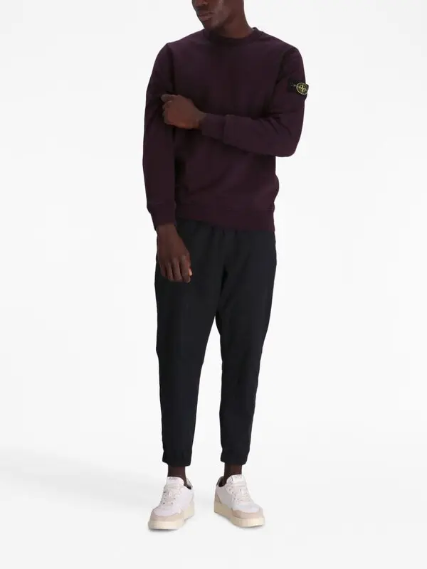 Stone Island Compass-motif Cotton Sweatshirt