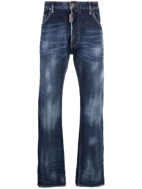 Dsquared2 Low-rise Straight-leg Jeans