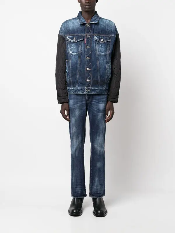 Dsquared2 Low-rise Straight-leg Jeans