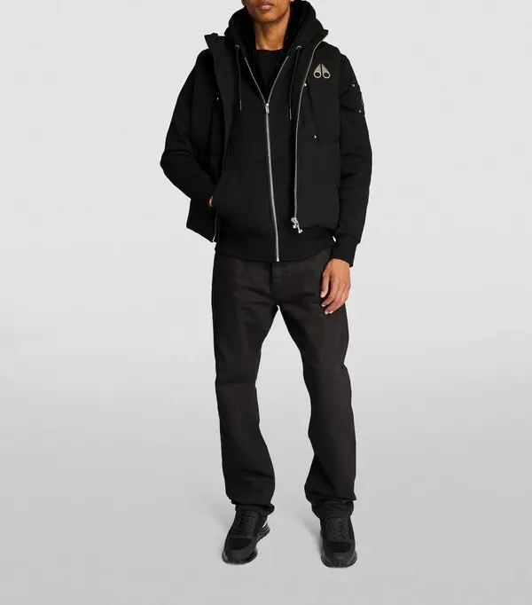 Moose Knuckles Padded Zip-front Hoodie