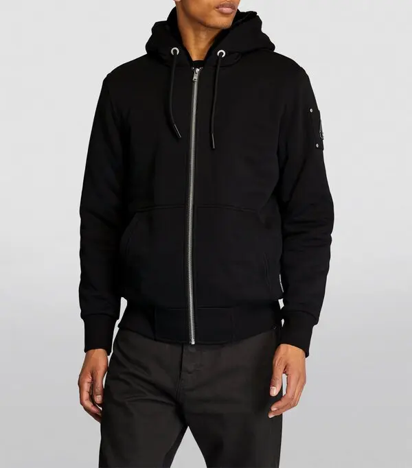 Moose Knuckles Padded Zip-front Hoodie