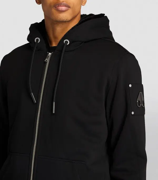 Moose Knuckles Padded Zip-front Hoodie