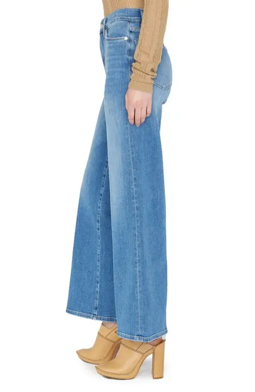 FRAME Le Slim Palazzo Ankle Jeans - Drizzle