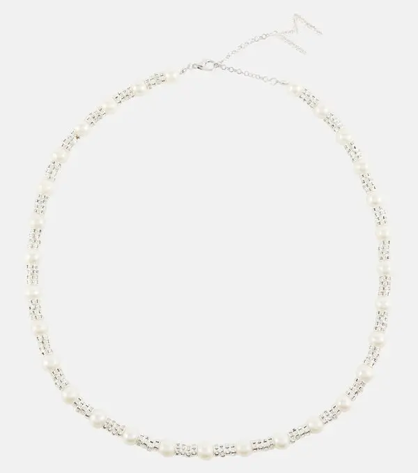 Magda Butrym Embellished Necklace - Metallic