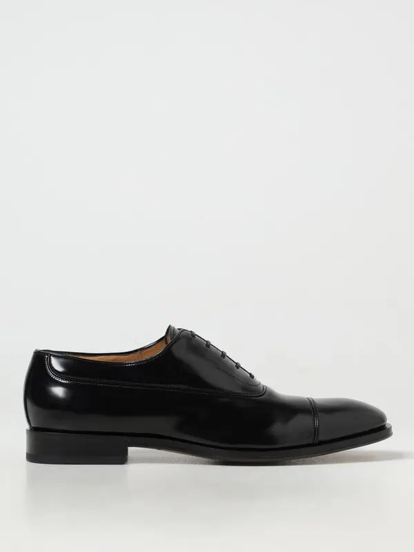 FERRAGAMO Lace-up Oxford Shoes - Black