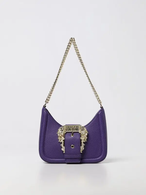 Versace Grained Synthetic Leather Bag