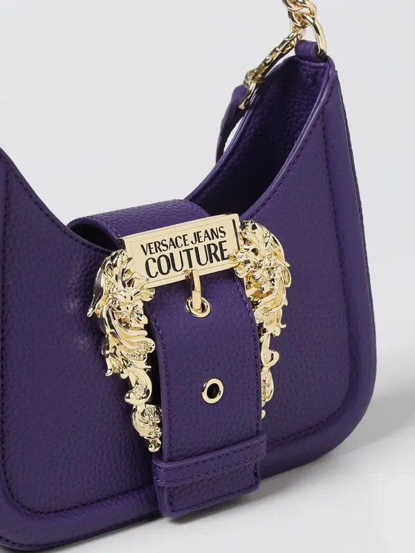Versace Grained Synthetic Leather Bag