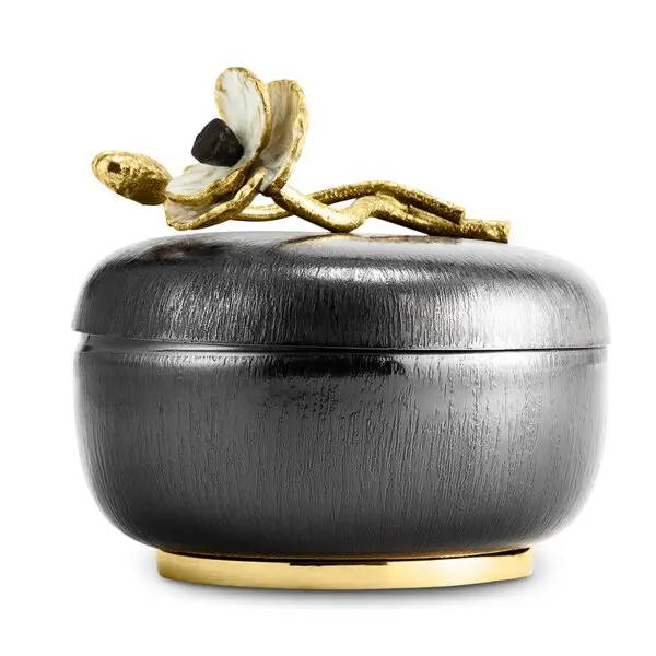 Michael Aram Anemone Covered Candy Dish