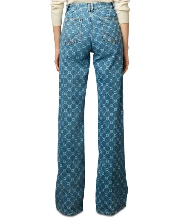 Gerard Darel Anna Mid Rise Bootcut Jeans
