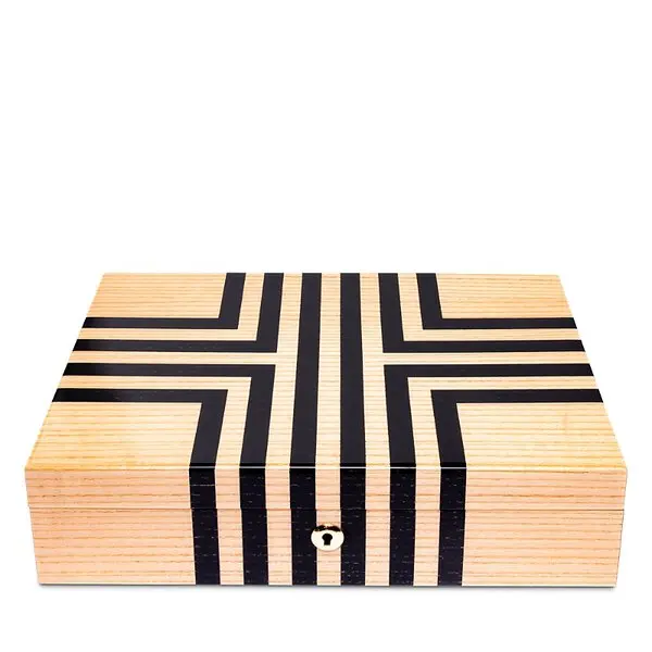 RAPPORT LONDON Labyrinth Watch Box - Beige