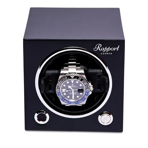 RAPPORT LONDON Evolution Mkiii Single Watch Winder - Black