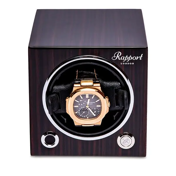 RAPPORT LONDON Evolution Mkiii Single Watch Winder - Macassar