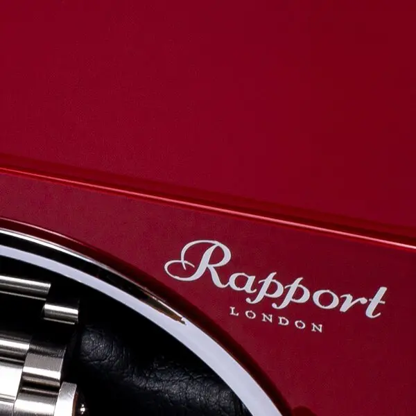 RAPPORT LONDON Evolution Mkiii Single Watch Winder - Red